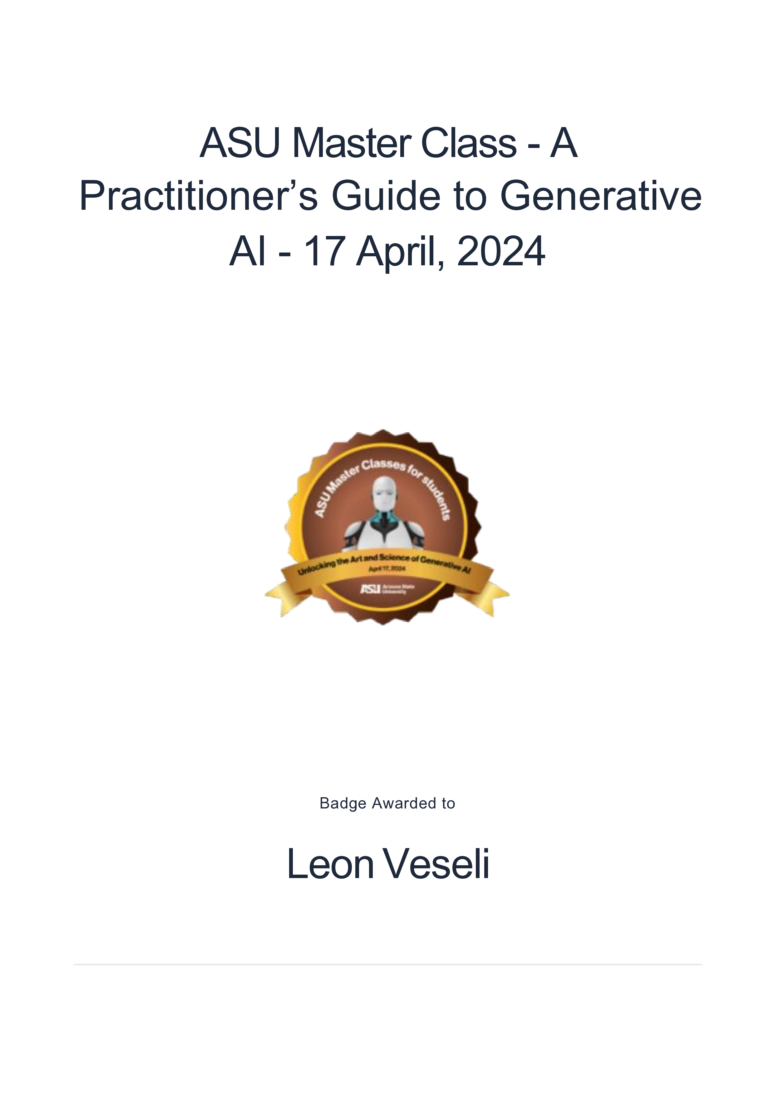 Leon Veseli - Portfolio